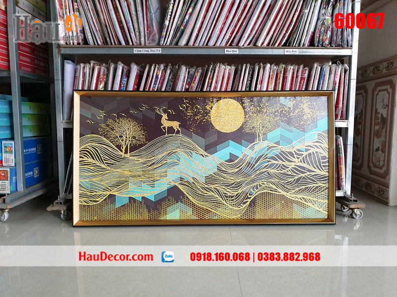 Sự khác biệt giữa tranh in Lụa Canvas và Lụa Bóng in UV